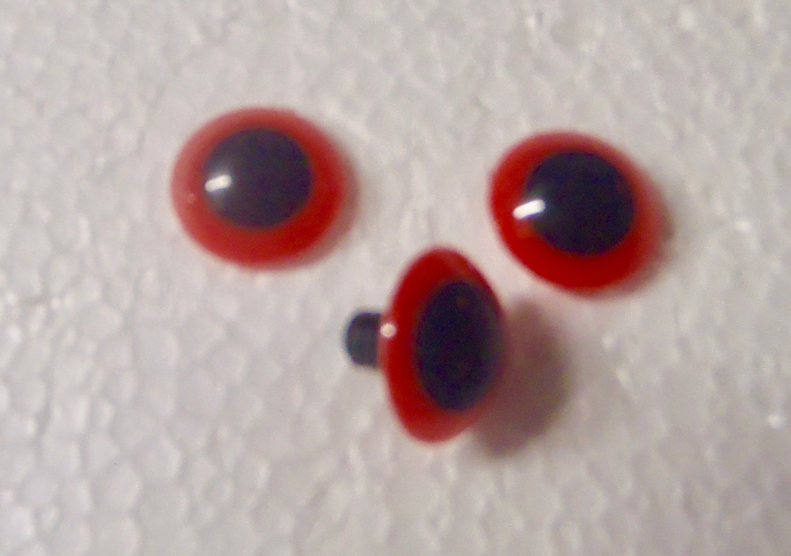 20mm Red Craft Animal Eyes 2 Pairs With Washers Safety Eyes - Etsy