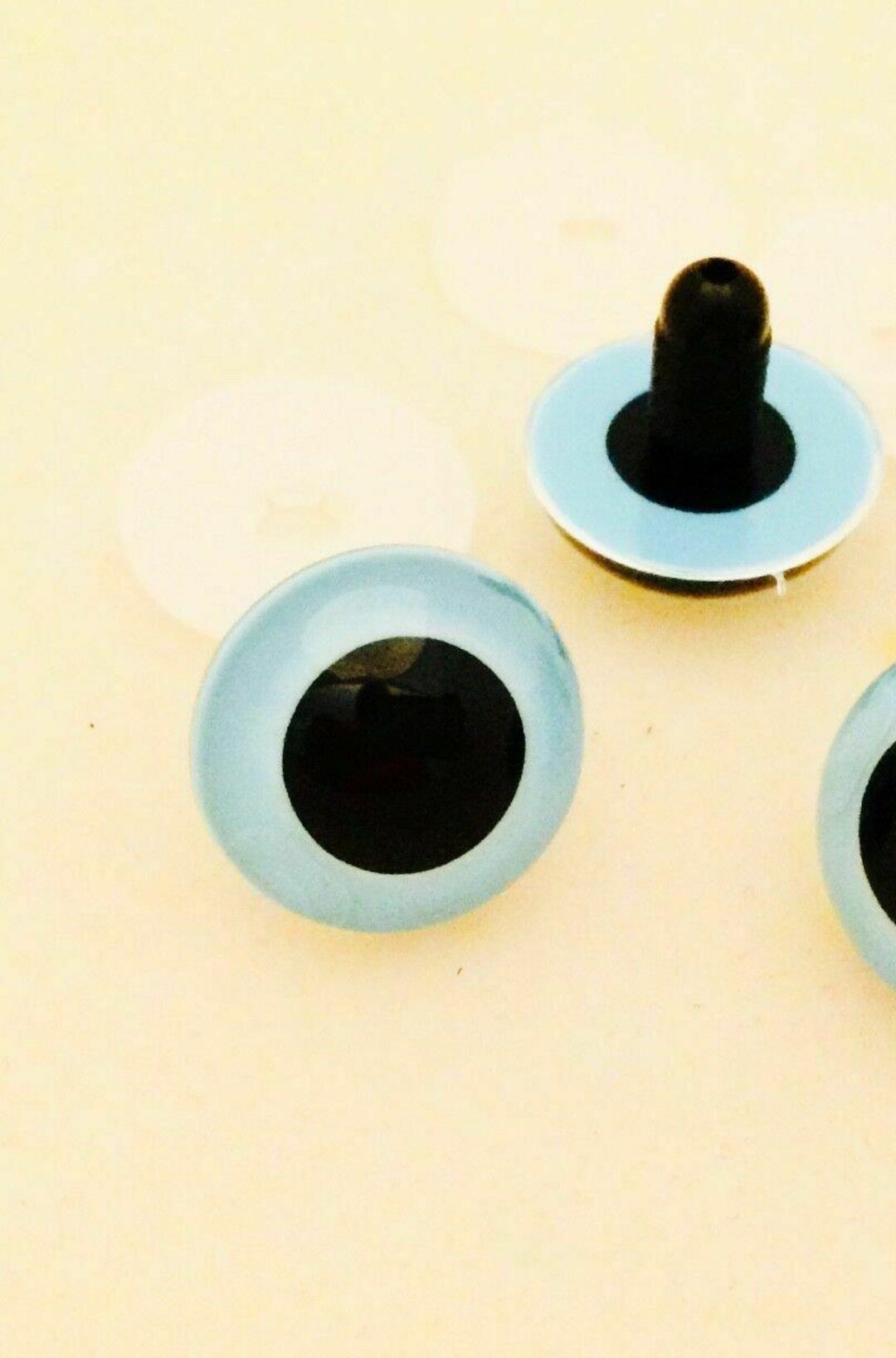20mm Blue Eyes Safety Light Blue Safety Eyes 2pcs 1pairs With Washers ...
