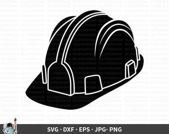 Hard hat svg | Etsy
