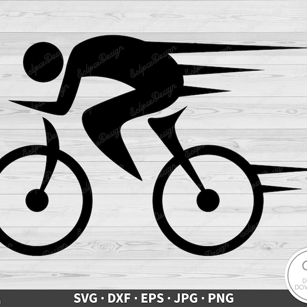 Cycling Svg - Etsy