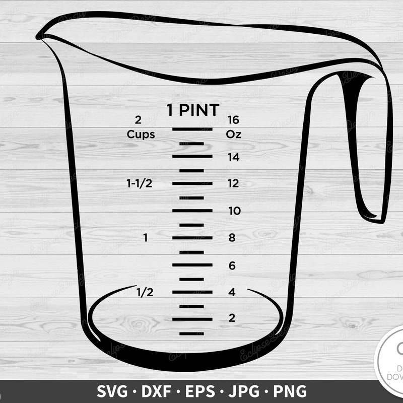 Measuring Cups Svg - Etsy