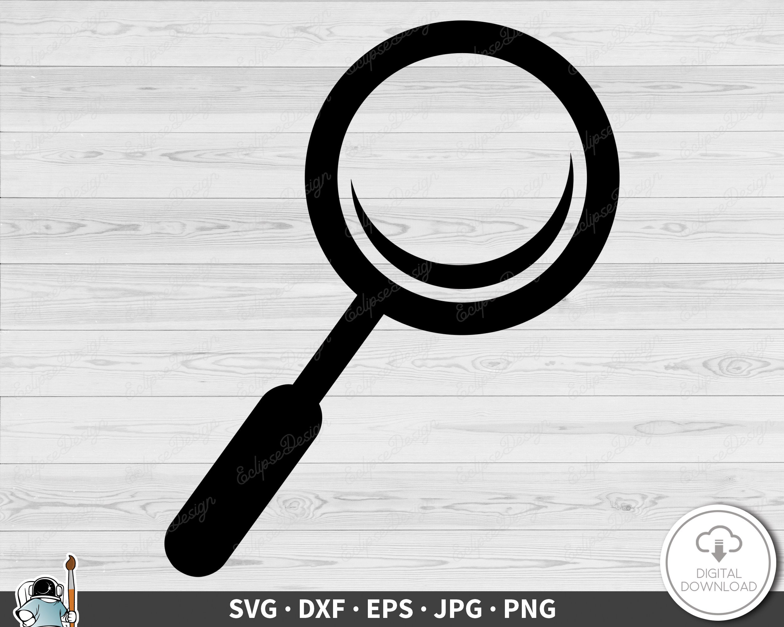 Detective Clipart Magnifying Glass