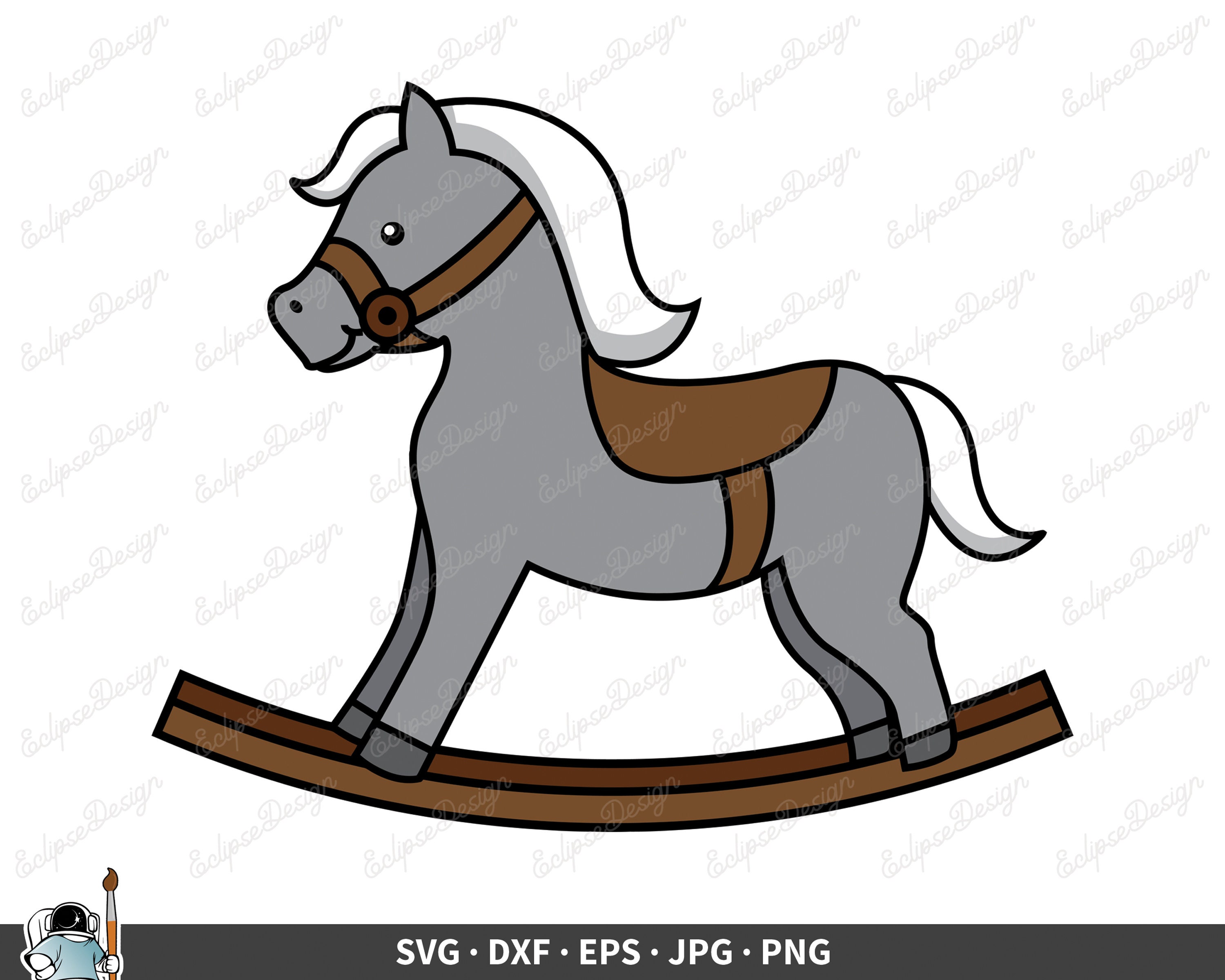 Rocking Horse Clipart