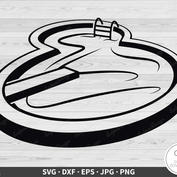 Pool Svg - Etsy