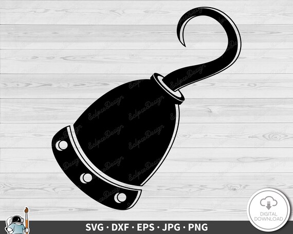 Pirate Hook Silhouette