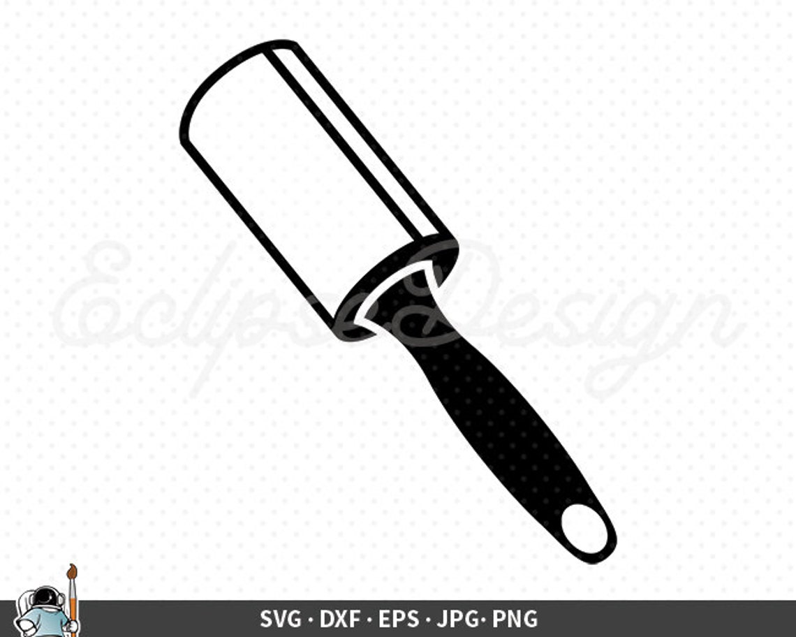 Lint Roller SVG Lint Roller Vector Lint Roller Cricut | Etsy