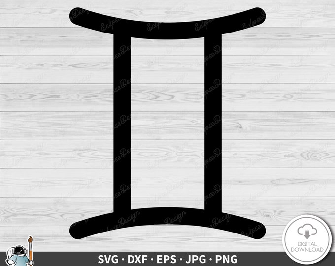 Gemini Svg, Gemini Sign Svg, Gemini Png, Gemini Zodiac Sign Svg, Cut ...