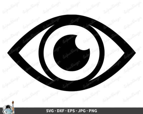 Eye SVG Eye Icon Clip Art Vector Eyeball Clipart Eye Cricut - Etsy New ...