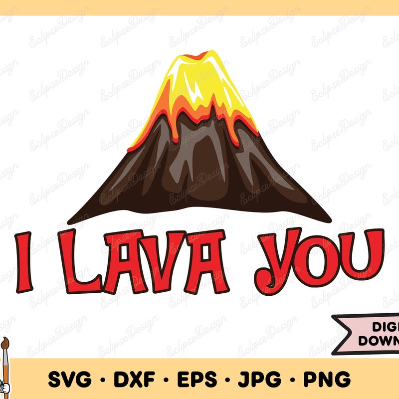 I Lava You Svg - Etsy