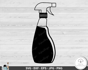 Spray Bottle PNG SVG Digital Download Printable - Etsy
