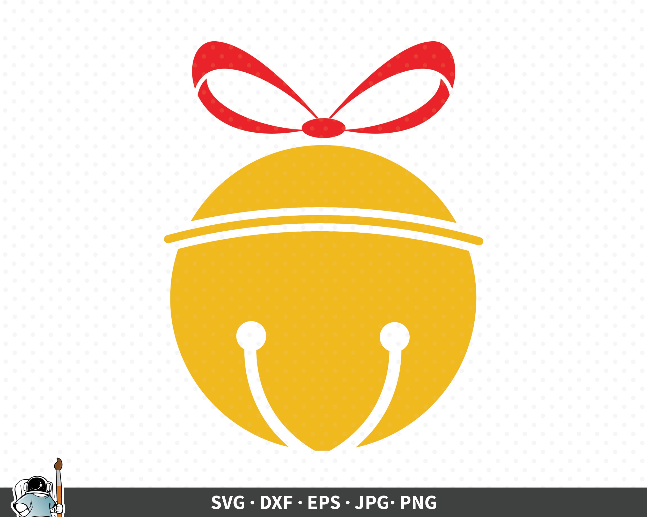 Sleigh Bell SVG Vector de Navidad Bells Clipart Christmas | Etsy