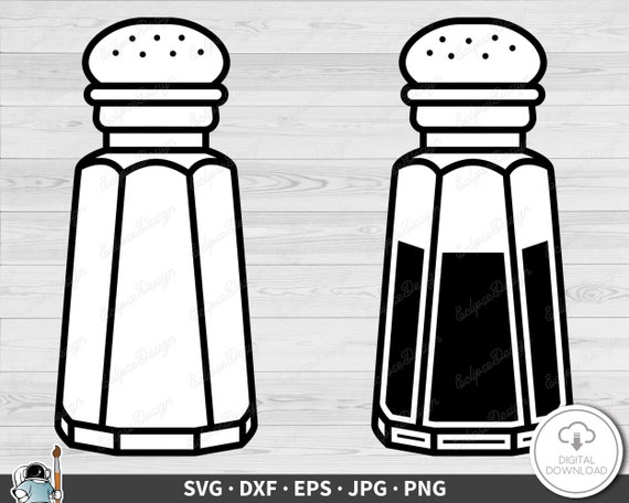 Salt Shaker Silhouette