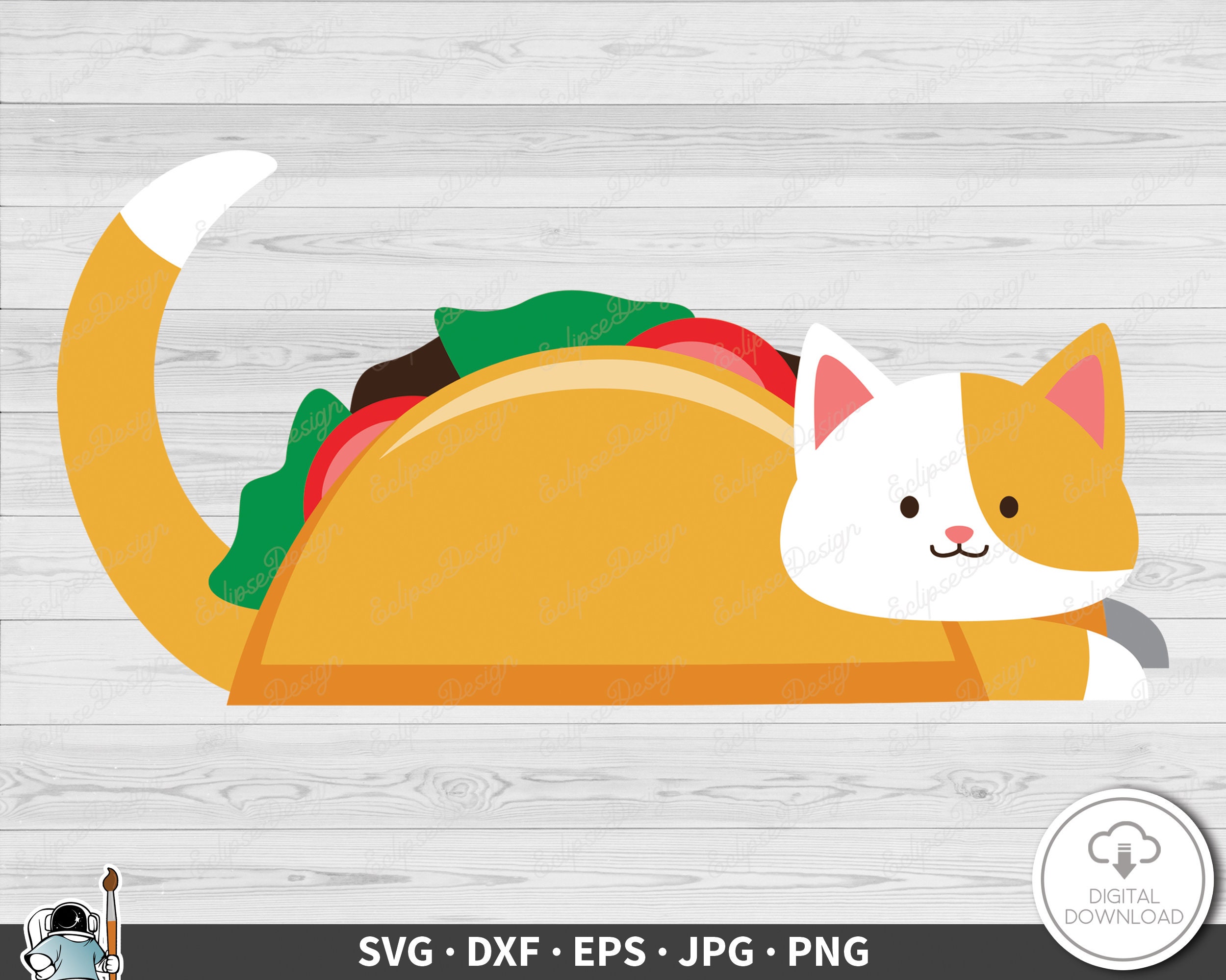 Kawaii Taco Cat