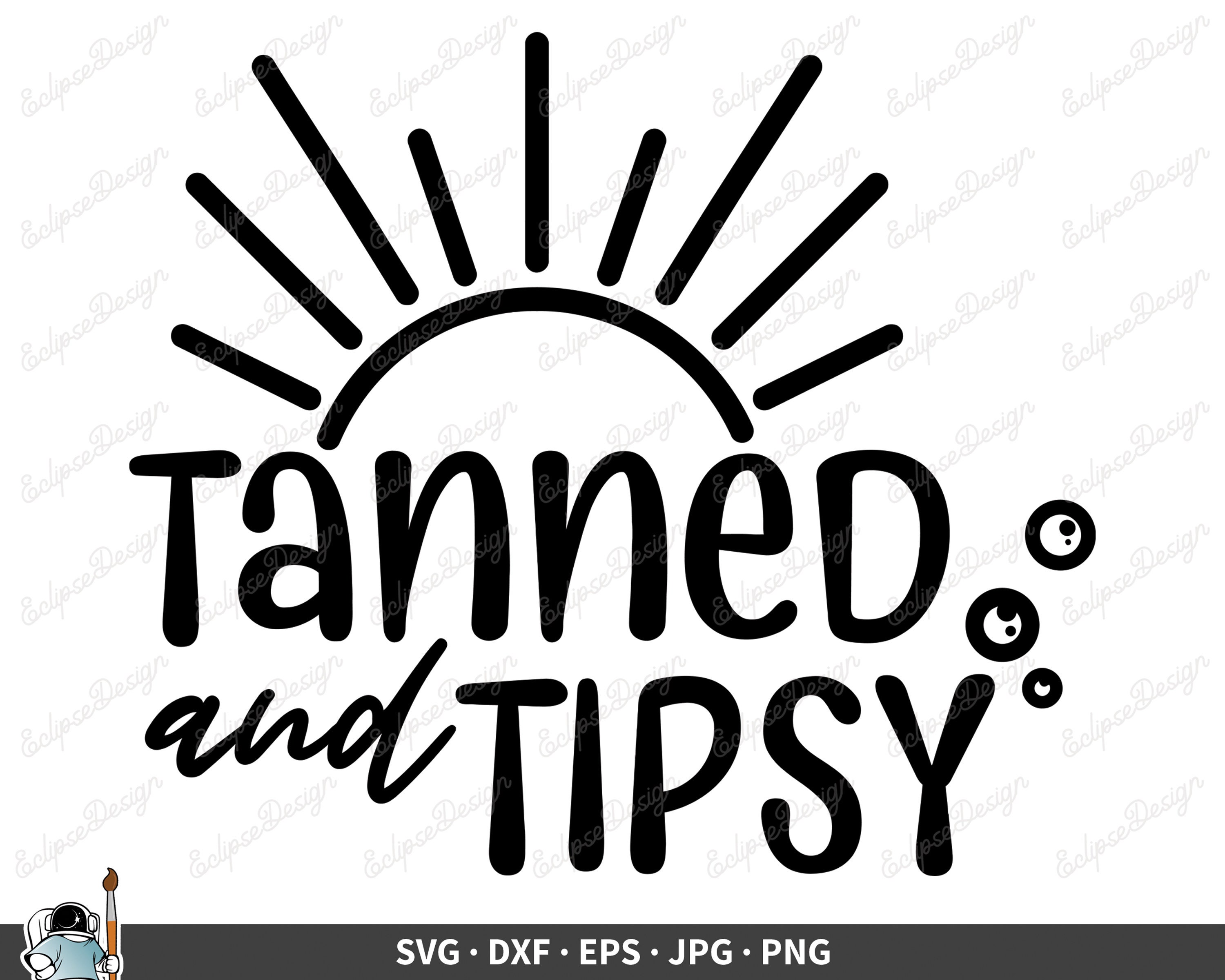 Sun Tanning Clipart Black And White