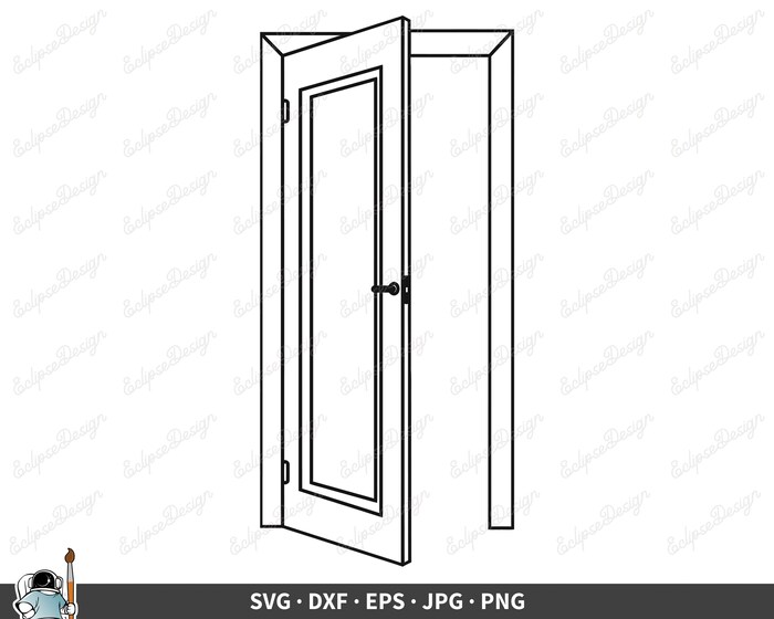 Open Door Svg - Etsy