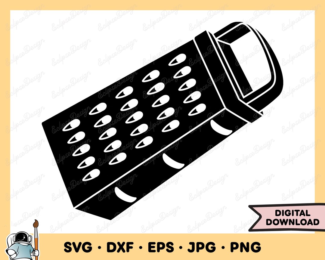 Cheese Grater SVG Cheese Grater Clip Art Cheese Grater Cut File ...