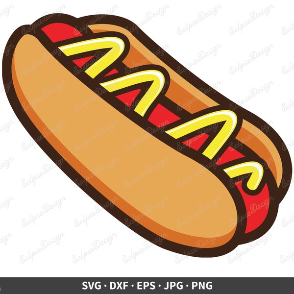 Hot Dog Art - Etsy