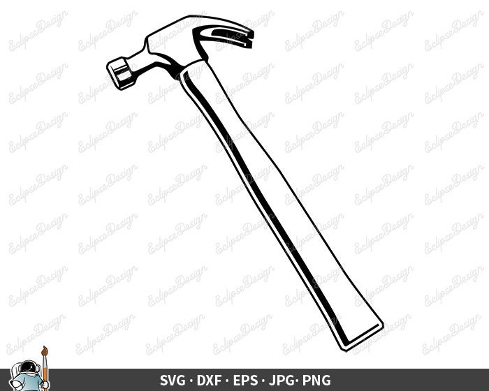 Art & Collectibles Digital Prints SVG Hammers dxf for Cricut jpg ...