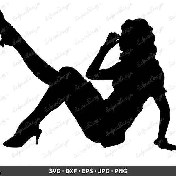Svg Pin up Girl - Etsy