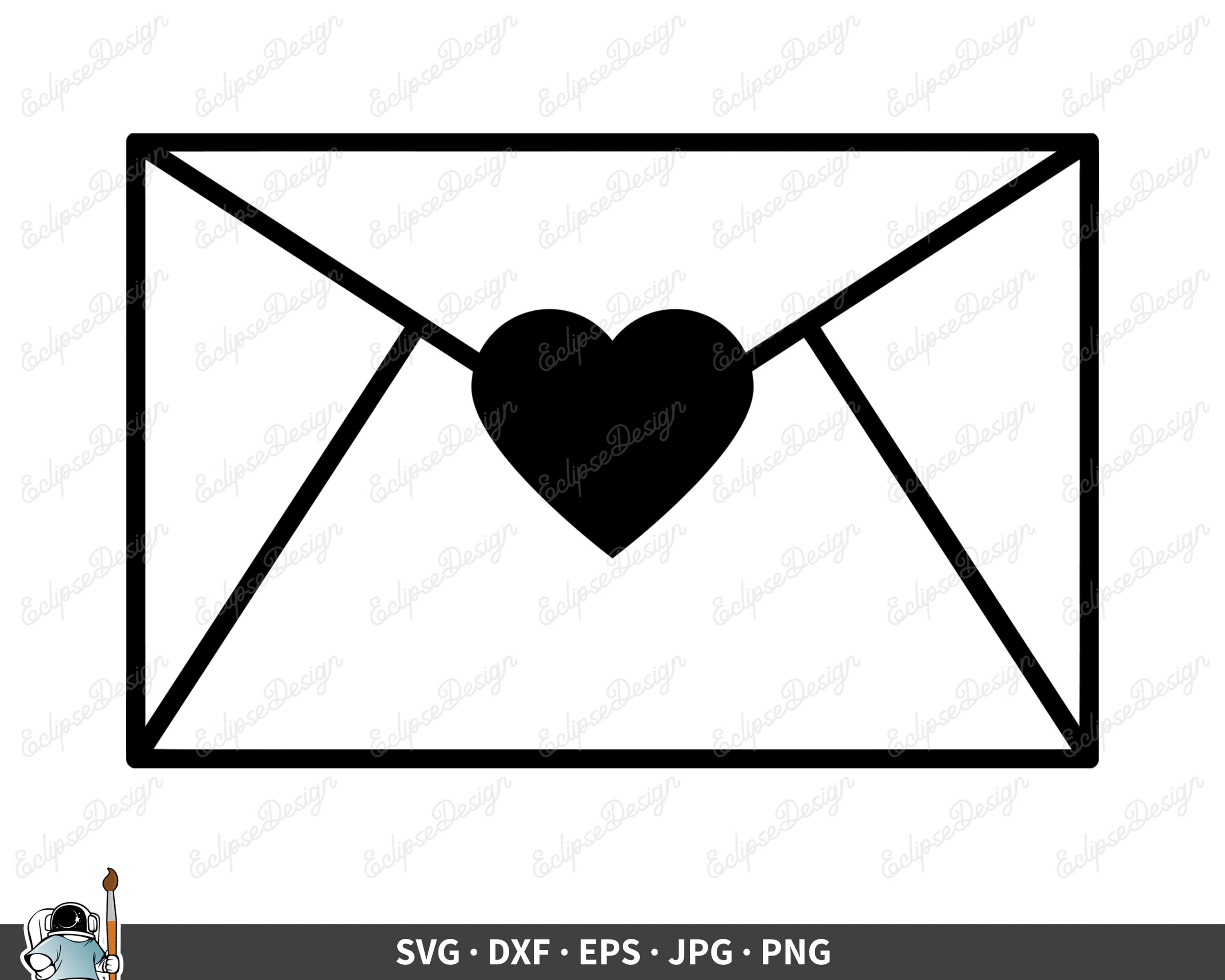 Envelope With Letter Clipart