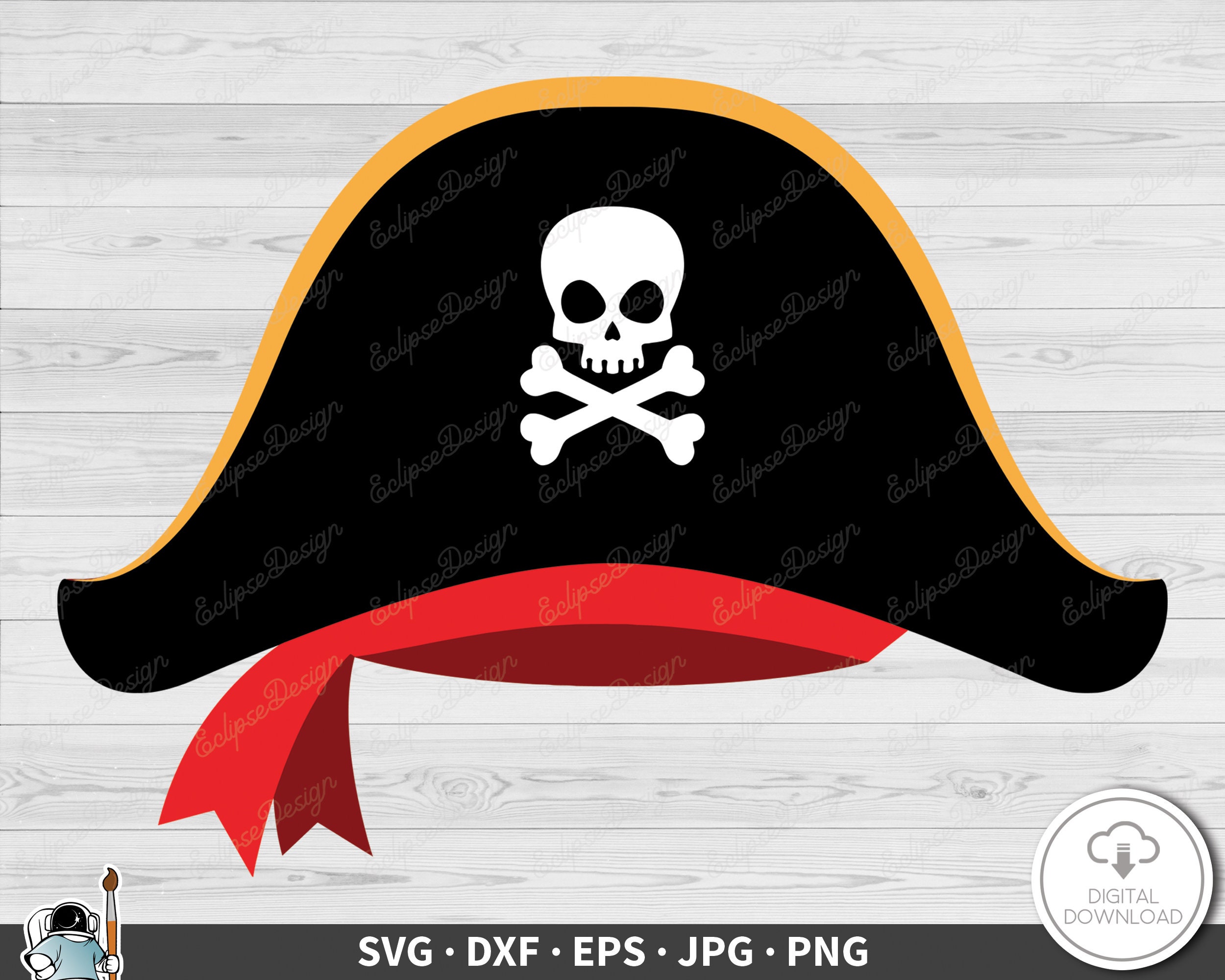 Cute Pirate Hat Clip Art