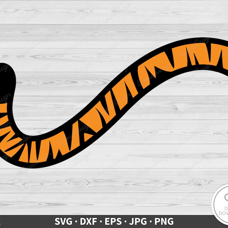 Tiger Font Svg - Etsy