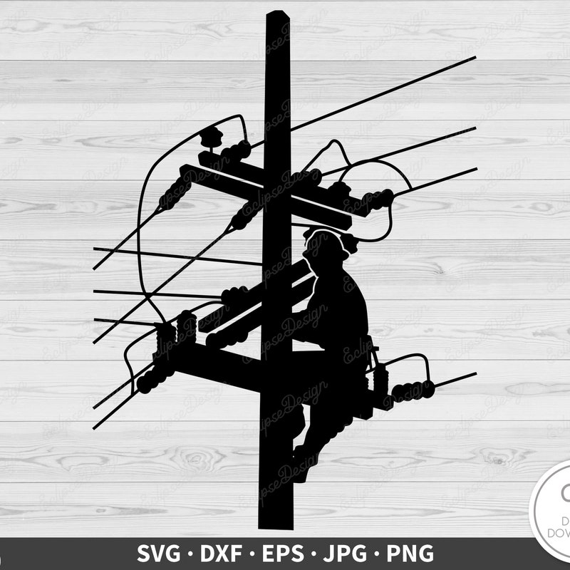 Lineman Svg - Etsy