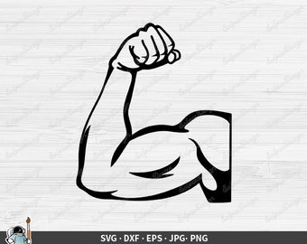 Muscles Svg | Etsy
