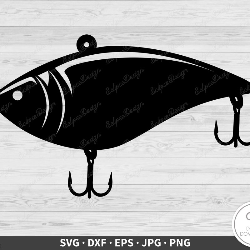 Fishing Lure Svg - Etsy