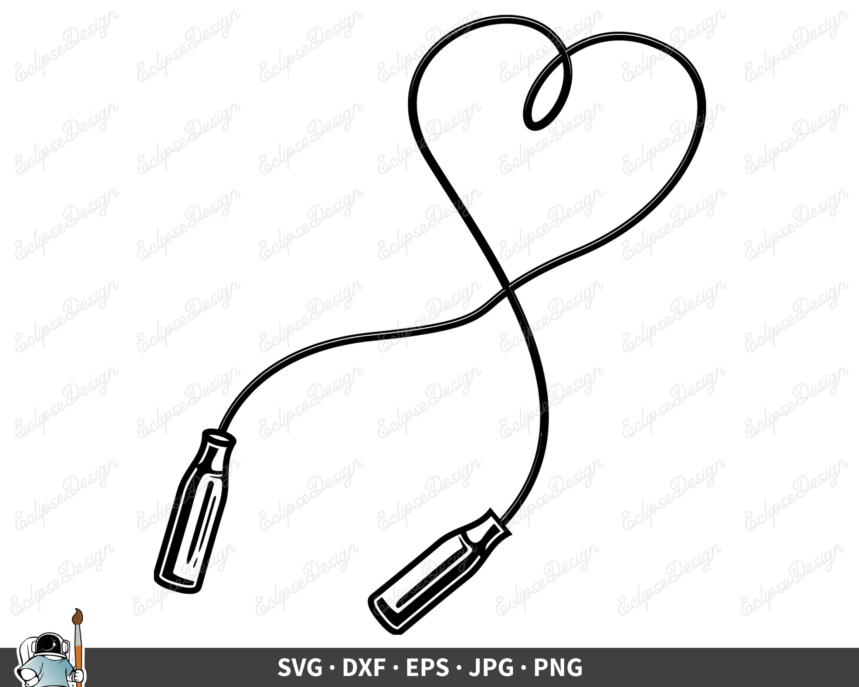 Jump Rope For Heart Clipart