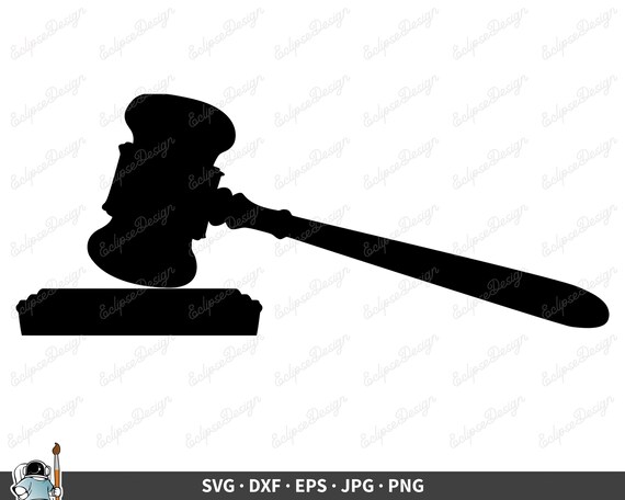 Clipart Of A Gavel