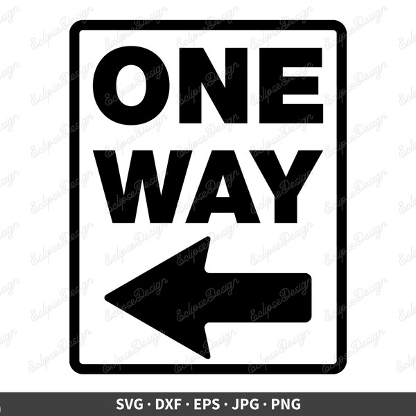 One Way Sign - Etsy