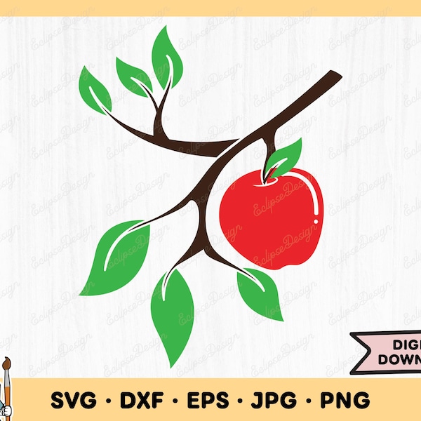 Apple Tree Decal - Etsy