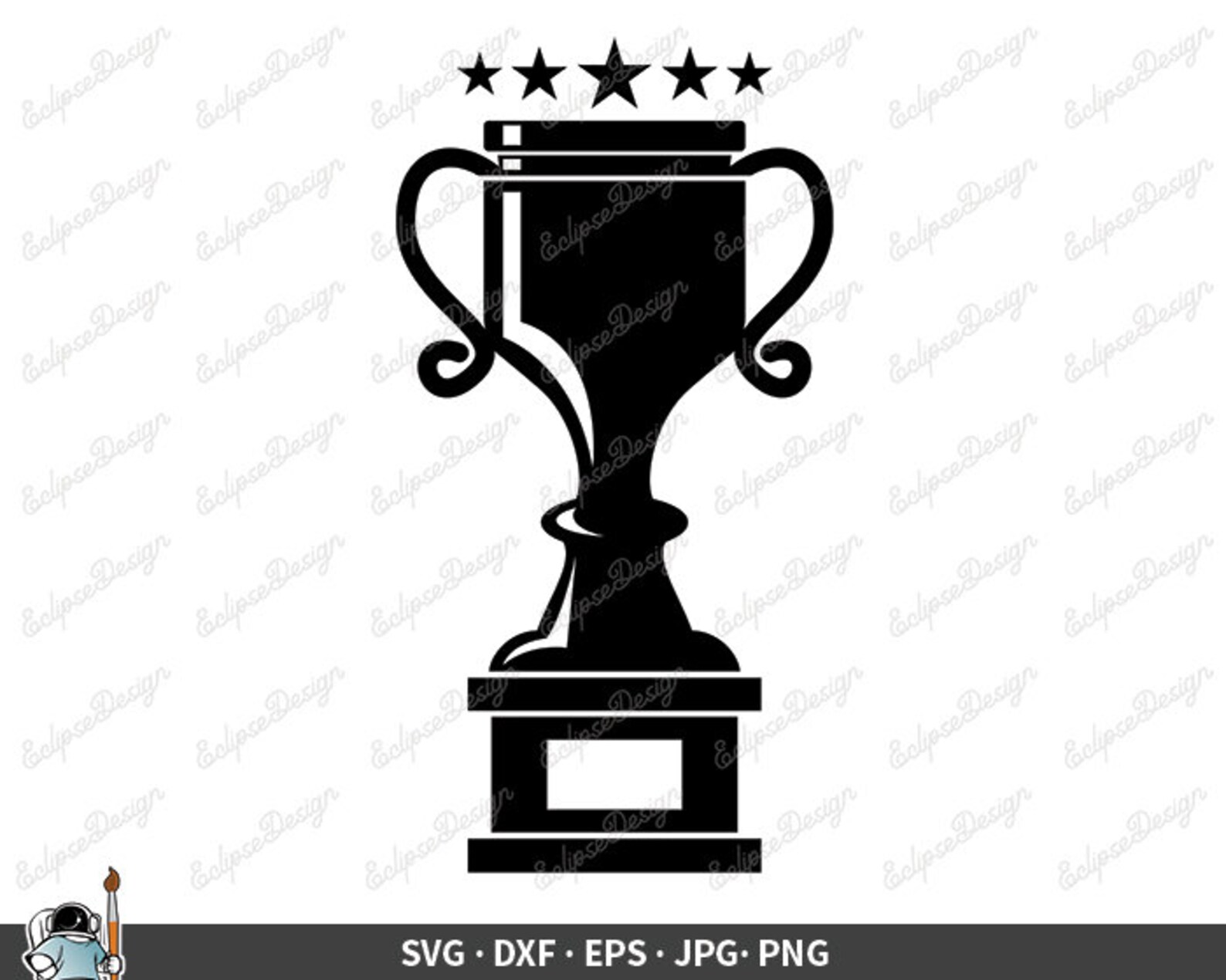 Trophy SVG Award SVG Trophy Vector Trophy Clipart Trophy - Etsy