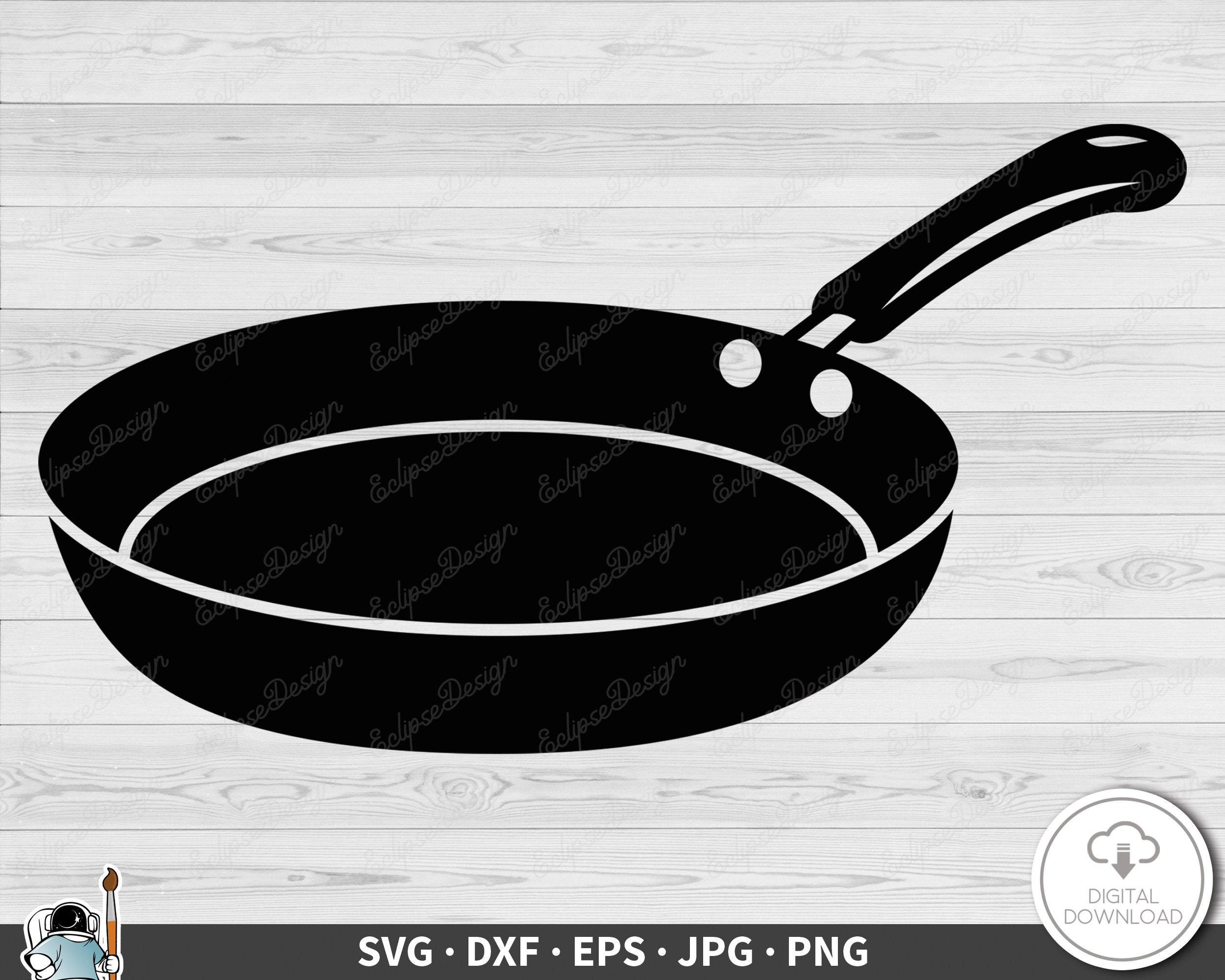 Pan Clip Art Black And White