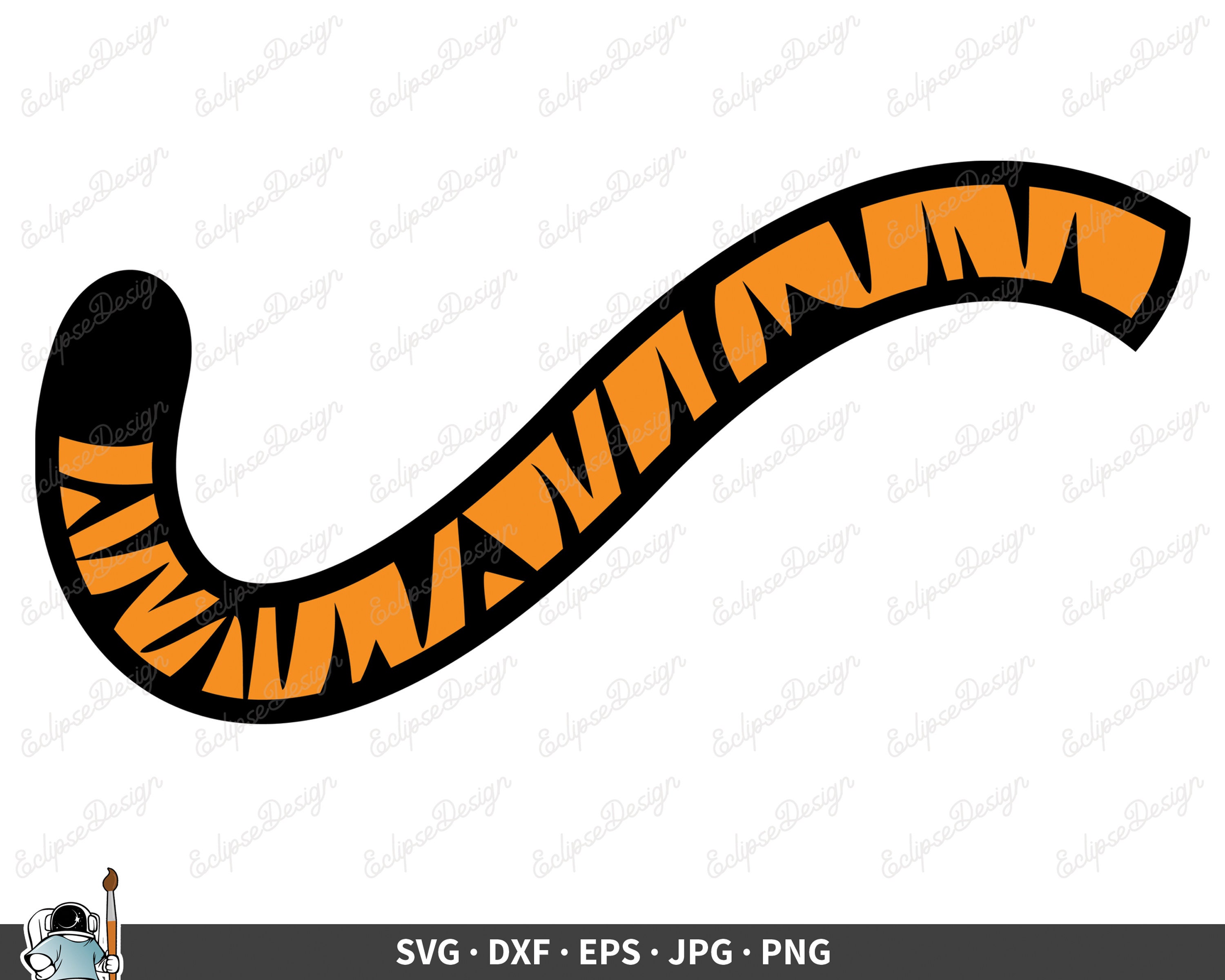 Tiger Tail Clipart