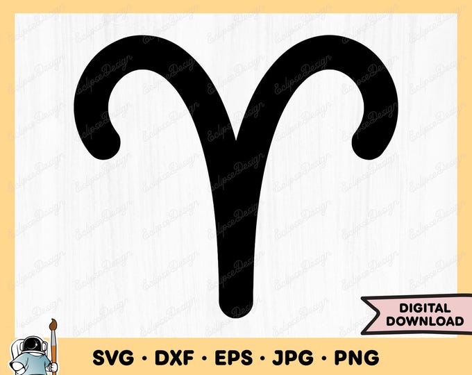 Widder SVG Bundle, Sternzeichen Thema PNG SVG Schnittdateien, digitaler ...