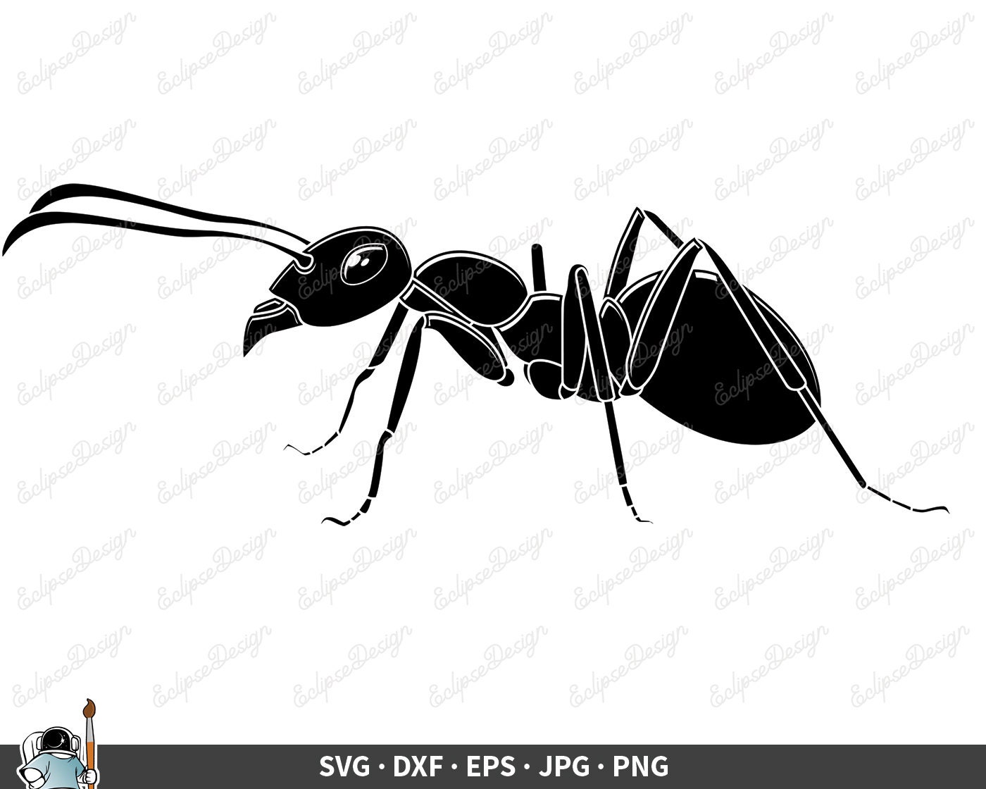 Ant Svg/ant Clipart/ant Svg/insects Silhouette/ant Cricut/ant Cut Files ...
