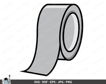 Duct Tape Rolls Svg - Etsy