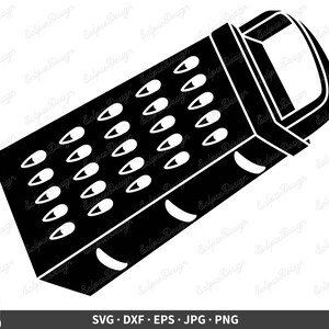 Cheese Grater SVG Clip Art Cut File Silhouette Dxf Eps Png - Etsy