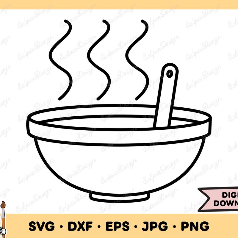 Soup Svg - Etsy