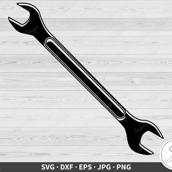 Wrench Dxf Files - Etsy