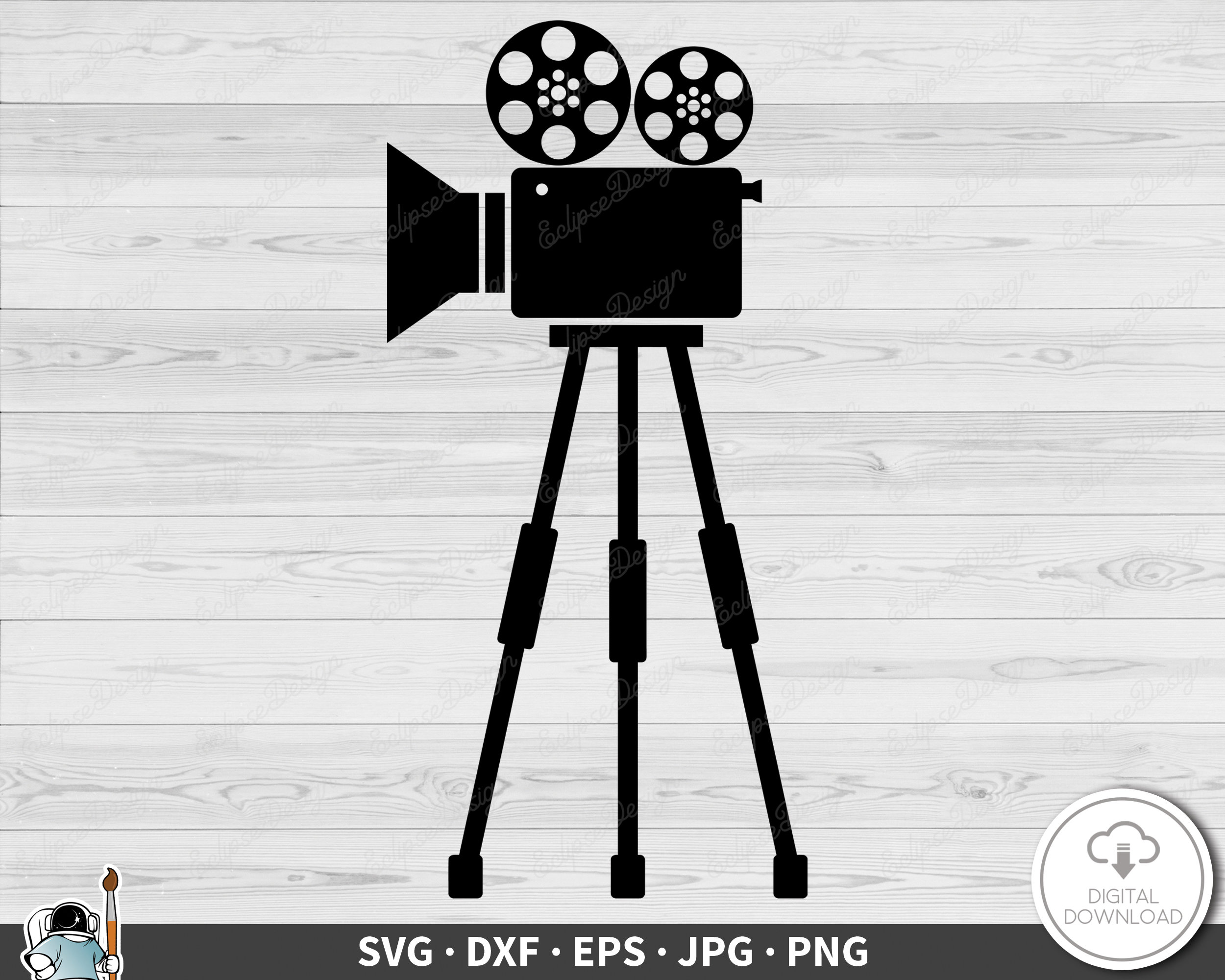 Camera Silhouette Clip Art