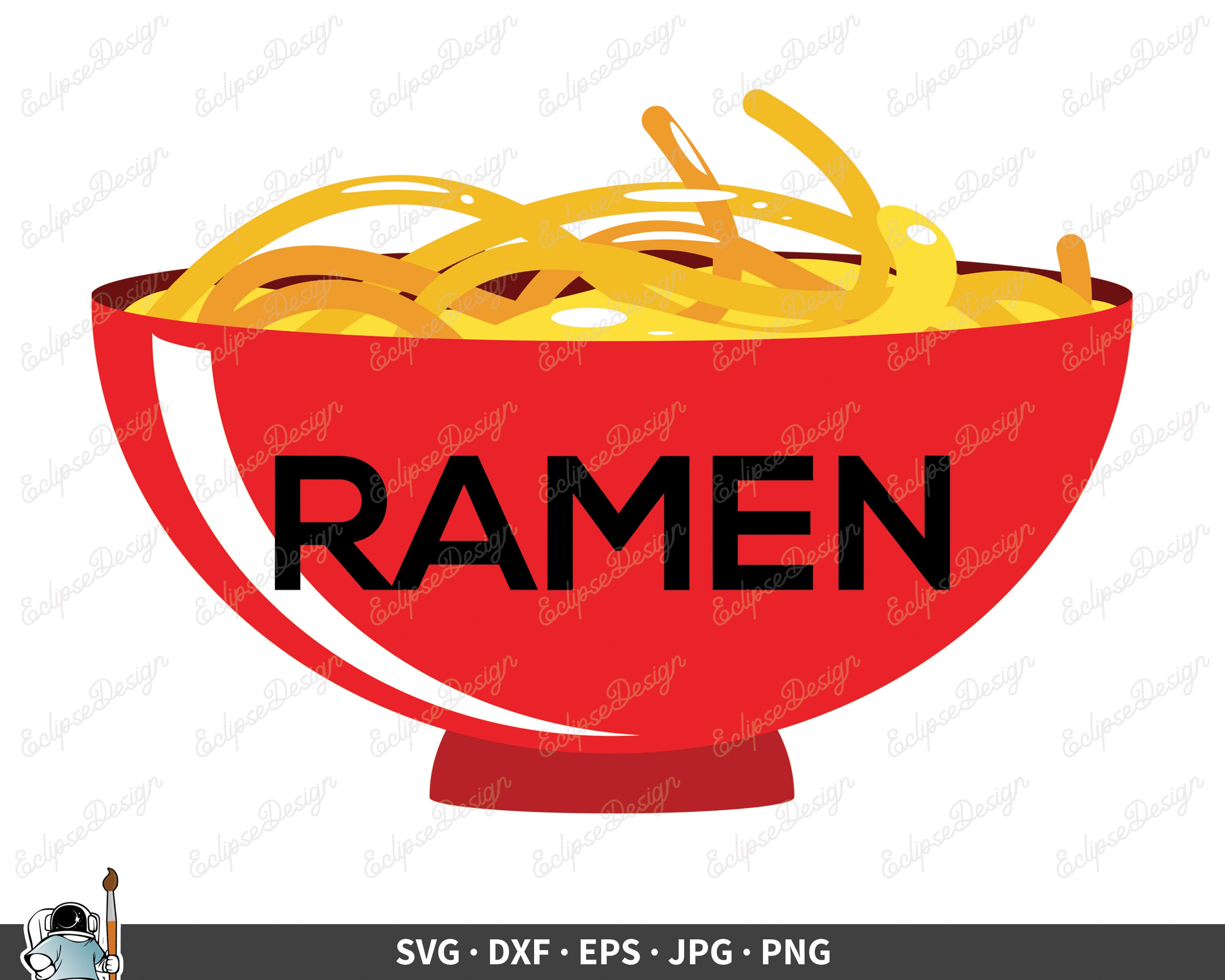 Ramen Noodle Clipart