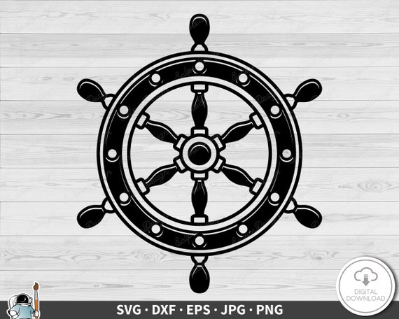 Sailboat Steering Wheel Clip Art