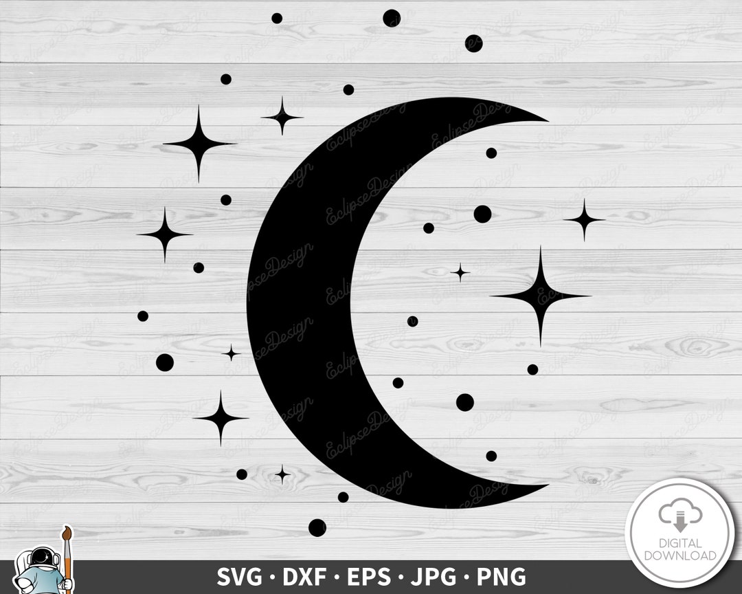 Clip Art Crescent Moon