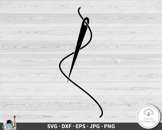 Needle And Thread Clip Art Needle And Thread Svg, Sewing Needle Clip