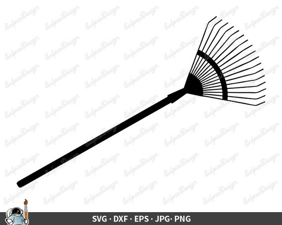 Rake Silhouette