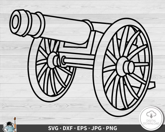 War Cannon Clip Art