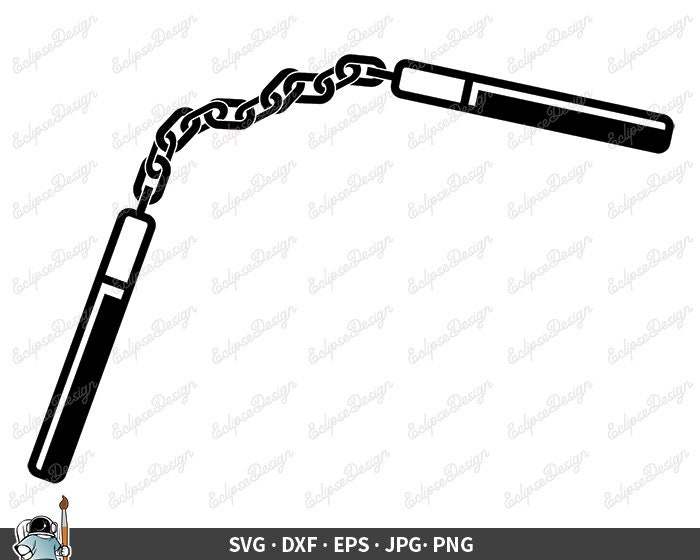Nunchucks SVG Nunchaku Vector Nunchucks Clipart Nunchucks - Etsy Canada